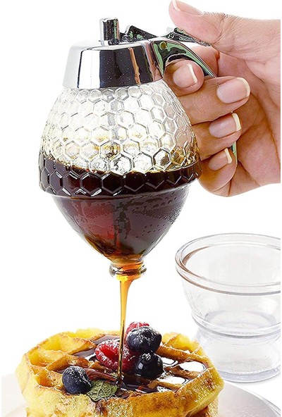 Mobee Balmatik Dağıtıcı Bal Kavanozu Pompalı Musluklu