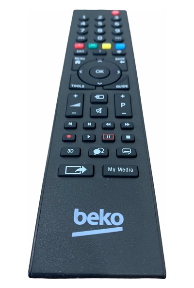 Ata Elektronik Beko LED Tv Televizyon Kumandası My Media Exit Tuş Ata Elektronik Beko LED Tv Televizyon Kumandası My Media Exit Tuş