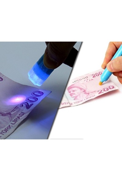 Tamithalat Işıklı Sahte Para Kontrol Kalemi Tamithalat Işıklı Sahte Para Kontrol Kalemi