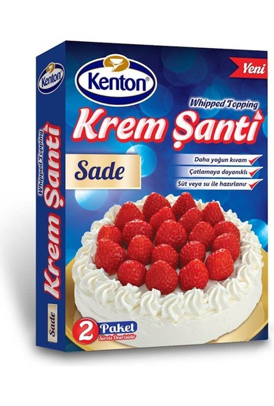 Kenton Krem Şanti Sade 150 gr