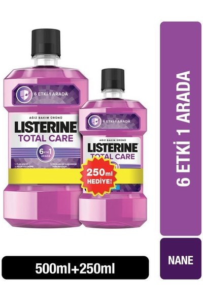 Lısterıne Total Care 500ml + Total Care 250ml