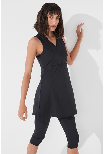 Penti Siyah Estelle Tunic Bikini Üstü
