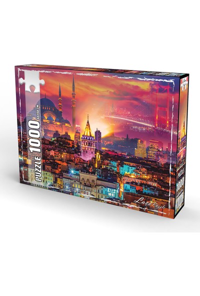 Laço Kids Istanbul Gecesi 1000 Parça Puzzle Laço Kids Istanbul Gecesi 1000 Parça Puzzle