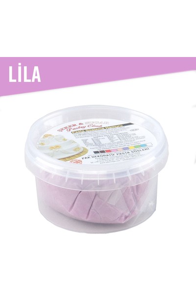 Şeker & Sugar Şeker Hamuru Lila 200 gr Şeker & Sugar Şeker Hamuru Lila 200 gr