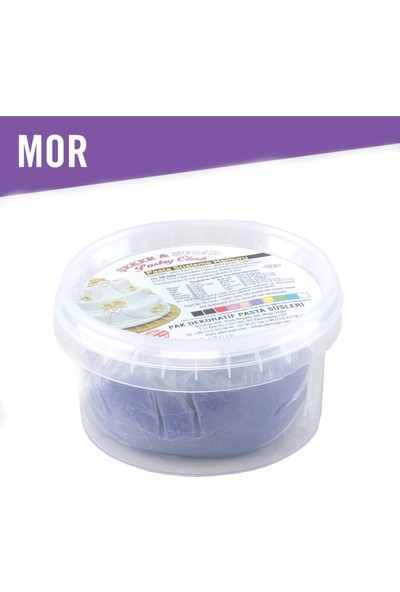Şeker & Sugar Şeker Hamuru Mor 200 gr Şeker & Sugar Şeker Hamuru Mor 200 gr