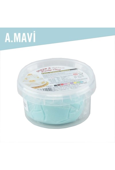 Şeker & Sugar Şeker Hamuru Açık Mavi 200 gr