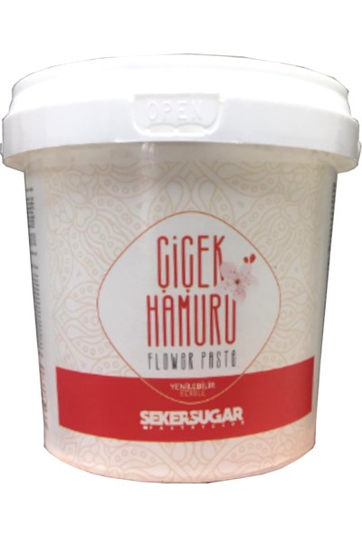 Şeker & Sugar Çiçek Hamuru Beyaz 500 gr