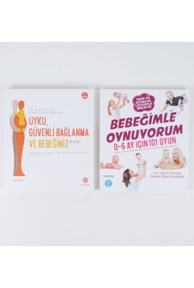 Hayykitap Uyku,güvenli Bağlanma ve Bebeğiniz-Bebeğimle Oynuyorum Hayykitap Uyku,güvenli Bağlanma ve Bebeğiniz-Bebeğimle Oynuyorum