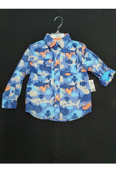 Disney Balık Desenli Gömlek