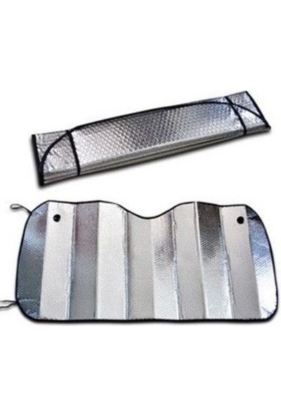 Keyfi Sepet Araba Ön Cam Güneşliği 130 x 60 cm Parlak