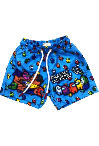 Among Us Fileli Deniz Şortu