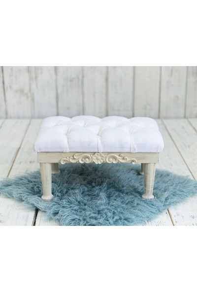 Toys Ahşap Dekoratif Puf