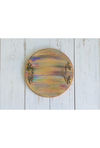 Toys Ahşap Dekoratif Sunum Tepsisi Toys Ahşap Dekoratif Sunum Tepsisi