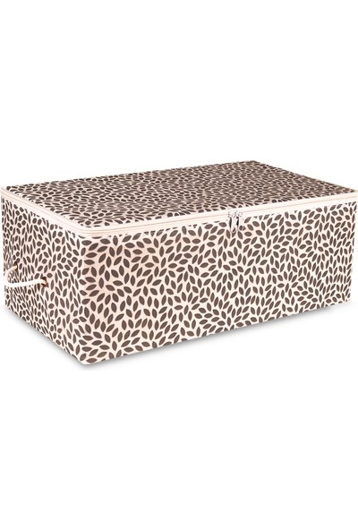 Rek Home Orta Boy Yaprak Baskılı Hurç 52 x 28 x 21 cm. Rek Home Orta Boy Yaprak Baskılı Hurç 52 x 28 x 21 cm.
