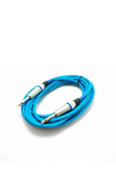 Estello 1 mt 6.3 mm Mono Çivi Jak Pvc Kablo