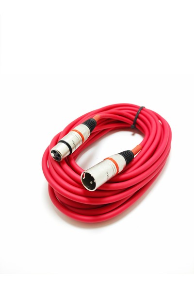 Estello 3 mt Xlr-Xlr Dişi Erkek Pvc Kaplı Mikrofon Kablosu Estello 3 mt Xlr-Xlr Dişi Erkek Pvc Kaplı Mikrofon Kablosu