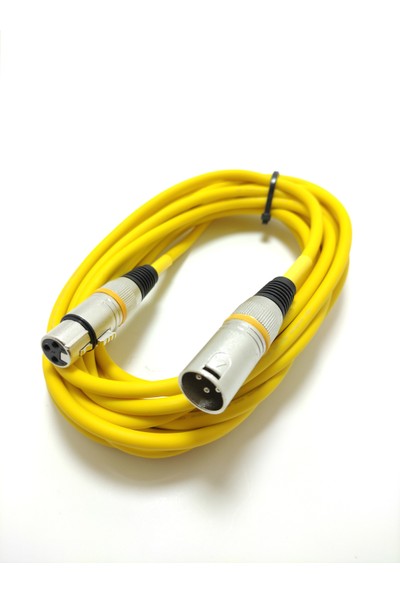 Estello 6 mt Xlr-Xlr Dişi Erkek Pvc Kaplı Mikrofon Kablosu Estello 6 mt Xlr-Xlr Dişi Erkek Pvc Kaplı Mikrofon Kablosu