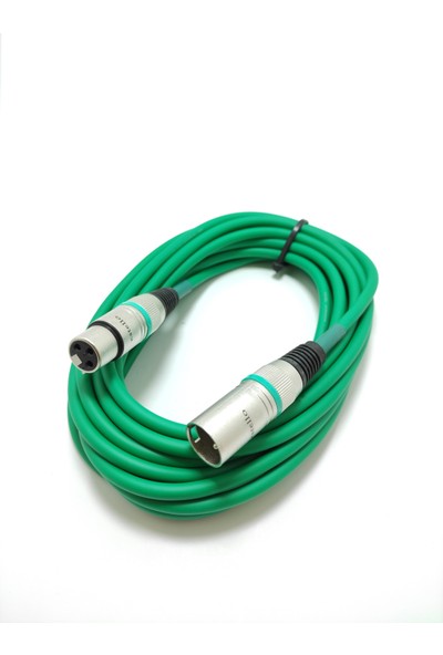 Estello 8 mt Xlr-Xlr Dişi Erkek Pvc Kaplı Mikrofon Kablosu Estello 8 mt Xlr-Xlr Dişi Erkek Pvc Kaplı Mikrofon Kablosu
