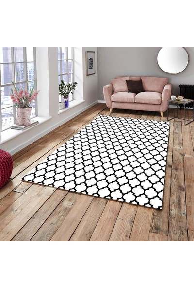 Meka Home Halı Örtüsü Damla Beyaz Meka Home Halı Örtüsü Damla Beyaz