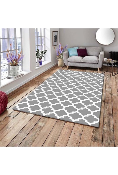 Meka Home Halı Örtüsü Damla Gri Meka Home Halı Örtüsü Damla Gri