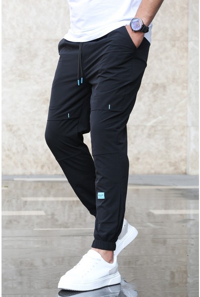 Madmext Basic Siyah Eşofman 5412 Madmext Basic Siyah Eşofman 5412