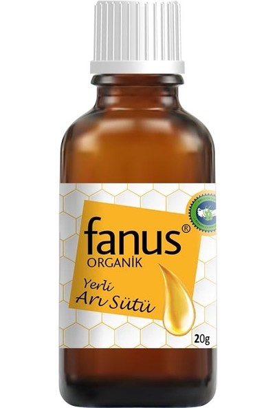 Fanus Organik Yerli Arı sütü 20g Fanus Organik Yerli Arı sütü 20g