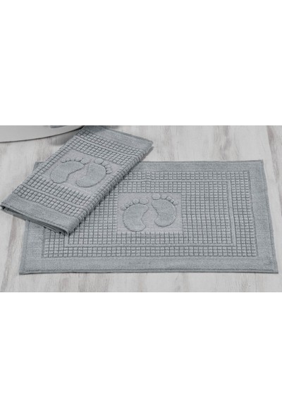 Regule 2'li Ayak Havlusu Paspas Seti 50 x 70 cm. Ayak Çizgili Gri Pembe Mavi Mor Bej Seçenek Regule 2'li Ayak Havlusu Paspas Seti 50 x 70 cm. Ayak Çizgili Gri Pembe Mavi Mor Bej Seçenek