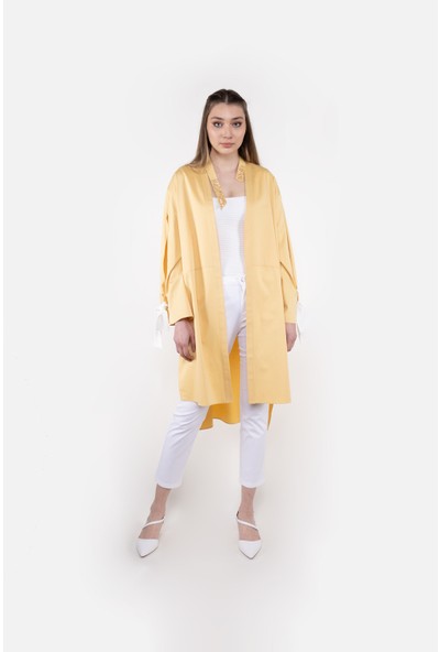 Sembol Giyim Rahat Kesim Kadın Pardesü 536001