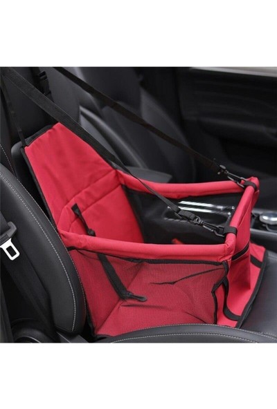 Hediye Ofisi Oto Seyahat Evcil Hayvan Taşıma Koltuk Askılı Çanta-Kırmızı