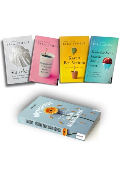 Destek Yayınları Esra Ezmeci 4 Kitap Set + Defter