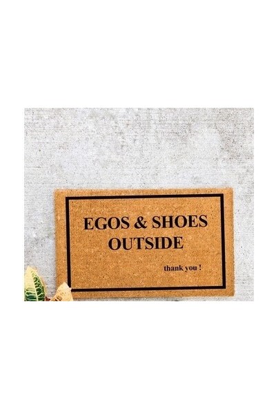 Fekarehome Egos&shoes Outside Paspas (45X80 Cm) Fekarehome Egos&shoes Outside Paspas (45X80 Cm)