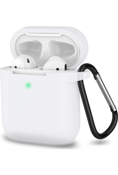 Bilişim Aksesuar Airpods Silikon Kılıf Yumuşak 360 1 ve 2 Nesil Beyaz Bilişim Aksesuar Airpods Silikon Kılıf Yumuşak 360 1 ve 2 Nesil Beyaz
