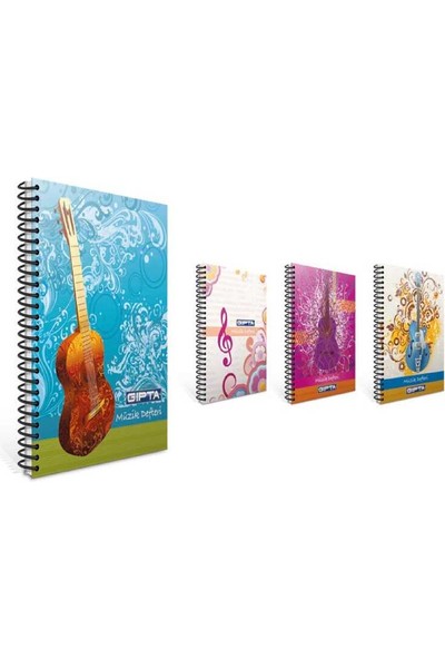 Gıpta Double Metal Müzik Defteri A4 40 Yaprak