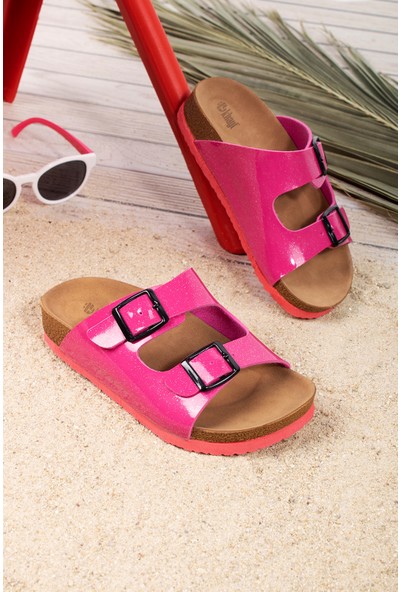 Khayt Juniory Anatomik Çift Toka Günlük Çocuk Terlik Khayt Juniory Anatomik Çift Toka Günlük Çocuk Terlik