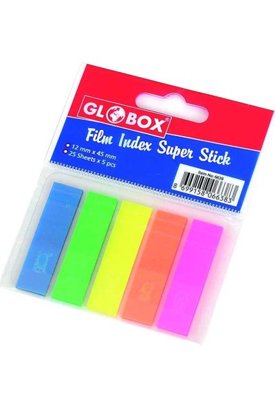 Globox 5 x 12 x 45 mm Film Index Globox 5 x 12 x 45 mm Film Index