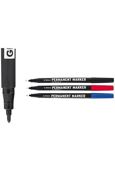 Globox CD Kalemi M Kırmızı