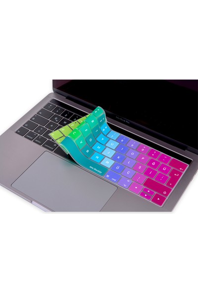 Laptop MacBook Pro TouchBar Klavye Koruyucu 13inc A2251 A2289 A2338 16inc A2141 Türkçe Baskı Dazzle Laptop MacBook Pro TouchBar Klavye Koruyucu 13inc A2251 A2289 A2338 16inc A2141 Türkçe Baskı Dazzle
