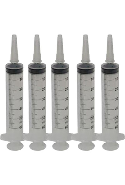 Galena 50 cc Beslenme Enjektörü Çam Uçlu Katater x 5 Adet