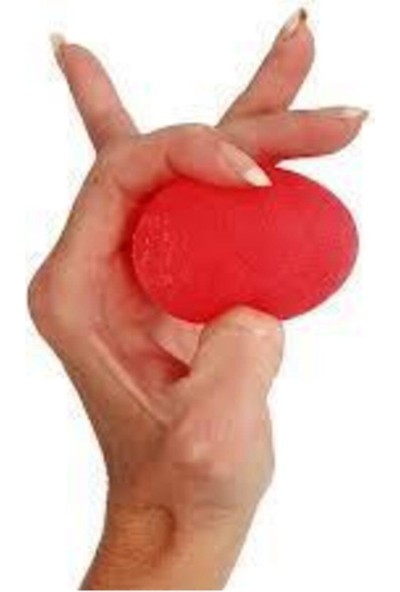 Fix Flex Silikon Egzersiz Topu (Kırmızı) Sert Fix Flex Silikon Egzersiz Topu (Kırmızı) Sert