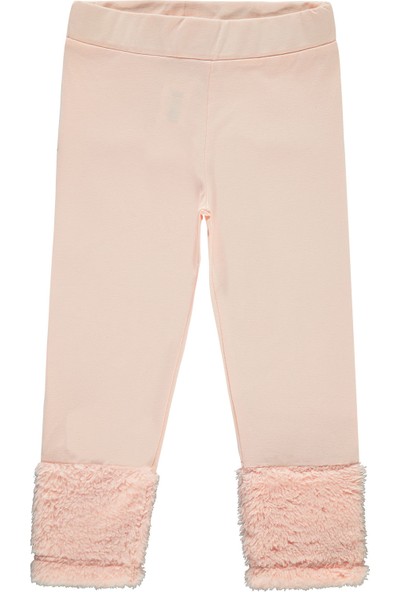 Civil Girls Kız Çocuk Uzun Tayt 2-5 Yaş Açık Somon