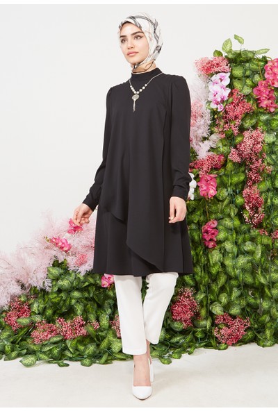Setrms Önü Pileli Şık Tunik