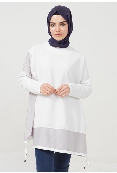 Setrms Etek Ucu Büzgülü Tunik