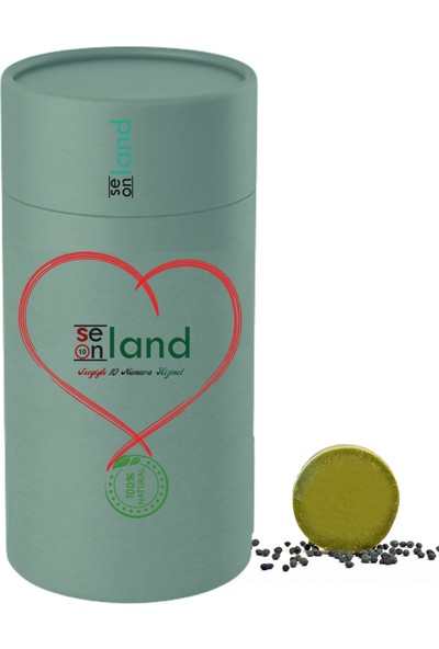 Seonland Doğal El Yapımı Mardin Yeşil Bıttım Menengiç Sabunu 1 kg Rulo Kutu Seonland Doğal El Yapımı Mardin Yeşil Bıttım Menengiç Sabunu 1 kg Rulo Kutu