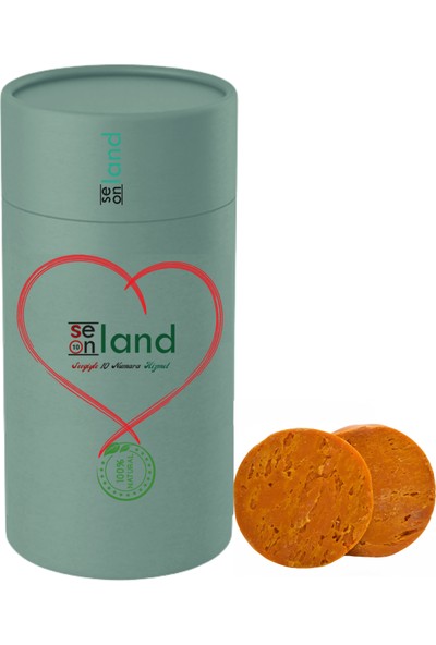 Seonland Mardin Doğal El Yapımı Bıttım Sabunu 1 kg Rulo Kutu Seonland Mardin Doğal El Yapımı Bıttım Sabunu 1 kg Rulo Kutu