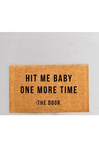 Fekarehome Hit Me Baby One More Time Paspas (45X80 Cm)