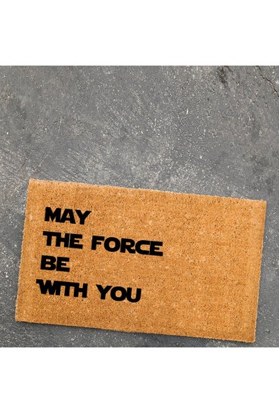 Fekarehome May The Force Be With You Star Wars Paspas (45X80 Cm) Fekarehome May The Force Be With You Star Wars Paspas (45X80 Cm)