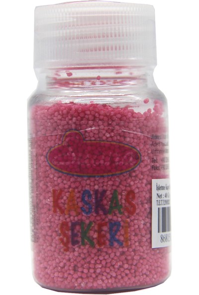 Suana Süsleme Şekeri Pembe (40 gr)