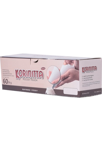 Korinitta Krema Sıkma Torbası (Pakette 60 Adet) - Korinitta Krema Sıkma Torbası Korinitta Krema Sıkma Torbası (Pakette 60 Adet) - Korinitta Krema Sıkma Torbası