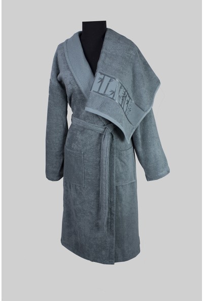 Arliva Home Bambu Bold Havlulu Bornoz 2 Parça Arliva Home Bambu Bold Havlulu Bornoz 2 Parça