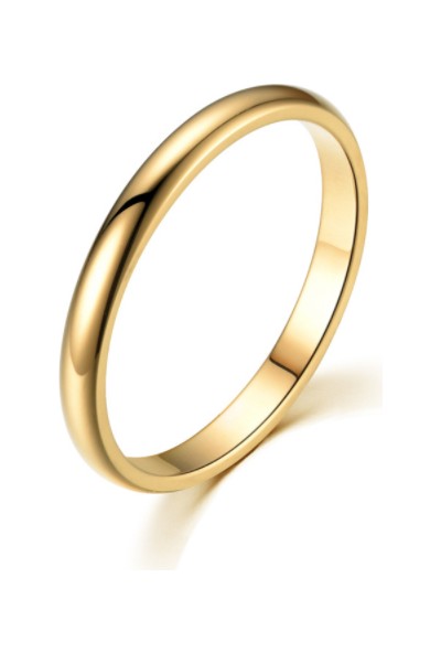 Chavin 2mm Söz Nişan Gold Ip Kap. Bayan Erkek Çelik Yüzük EH23SR Chavin 2mm Söz Nişan Gold Ip Kap. Bayan Erkek Çelik Yüzük EH23SR